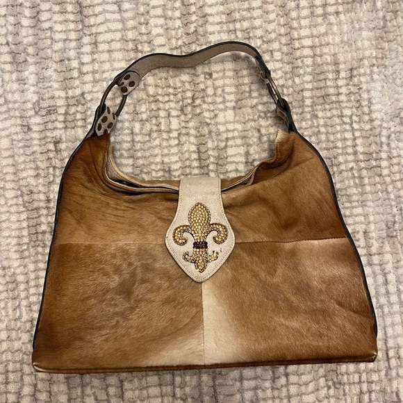 Bridget Shuster | Bags | Vintage Bridget Shuster Pont Hair Studded ...